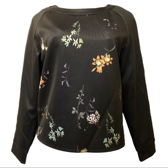 N by Nancy Yang | Tops | 3 For 25 Nwt Small Retro Floral Print Zip Top ...